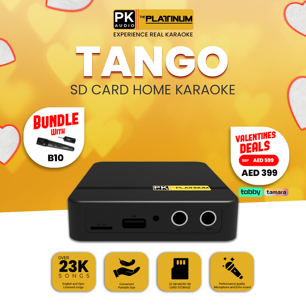 Tango SD Card Karaoke Player with Free B10